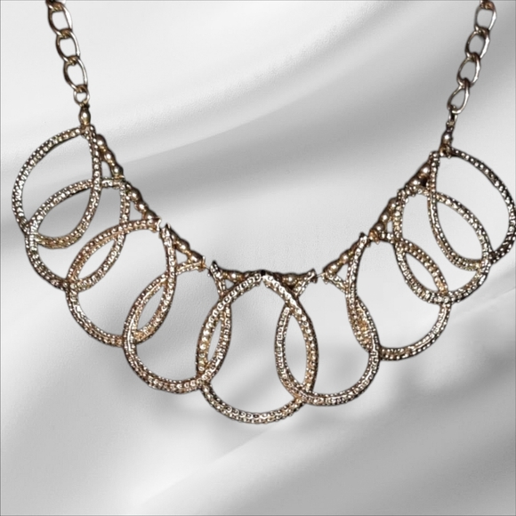 Charming Charlie | Jewelry | Gold Statement Necklace Charming Charlie ...